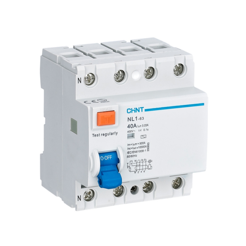 INTERRUPTOR DIFERENCIAL NL1-63 4X40A (30MA) CHINT – Duverlux